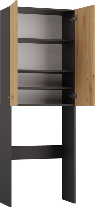 Pola DD ANTRACIET ARTISAN wasmachine kast | bol