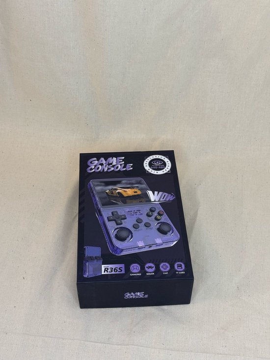 R36s Retro Handheld Game Console - Draagbare Gameboy - 15.000+ Games ...