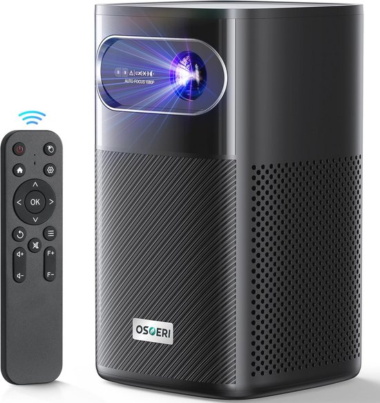 Mini-beamer 4K HD-projector met Autofocus en Draagbare Functie voor ...