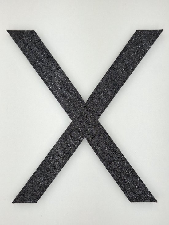 Letter X - Letters en Cijfers - Reclameletter - Decoratie Letter - 15 ...