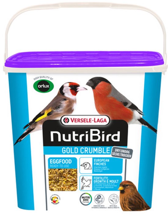 Versele-Laga Orlux Eivoer Droog Wildzang - Vogelvoer - 4 kg | bol