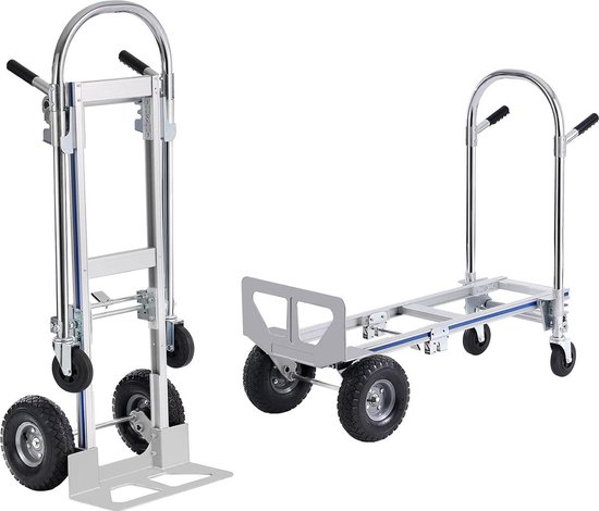 Steekwagen - Trolley - Aluminium Opvouwbare Steekwagen - Inklapbare kar ...