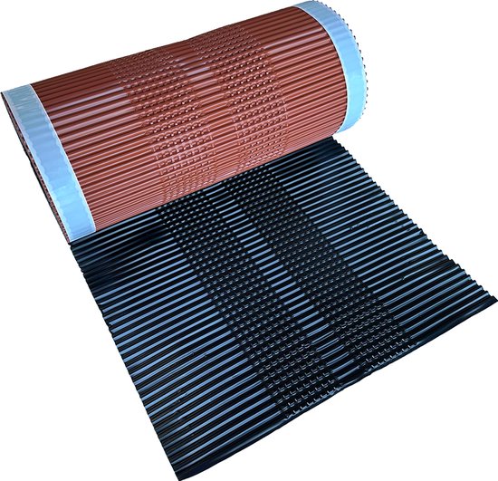 Doos ondervorst rollen 5 meter zwart 30 cm 4 stuks | bol