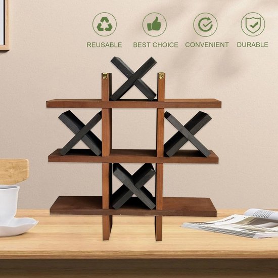 Grappige houten toiletpapierhouder voor wandmontage - wc-rolhouder ...