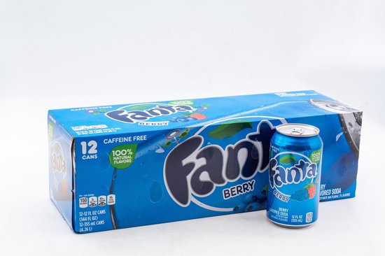 Fanta Berry USA 12 x 355ml (Voordeel Verpakking) | bol