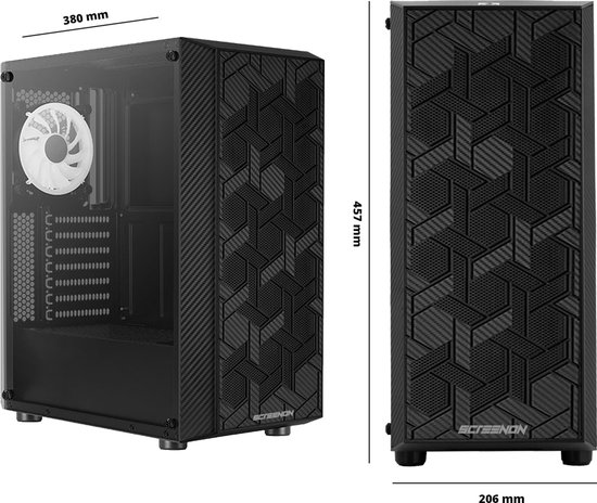 Intel Compleet PC SET | Intel Core i5 | 8 GB DDR4 | 500 GB SSD + 24 ...