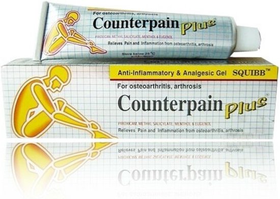 Counterpain Plus - Spiercrème voor artritis, reuma en spierpijn - 25 ...