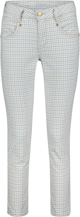 Red Button Broek Sissy Multiple Check Srb4027 113 Aqua Dames Maat - W36 ...