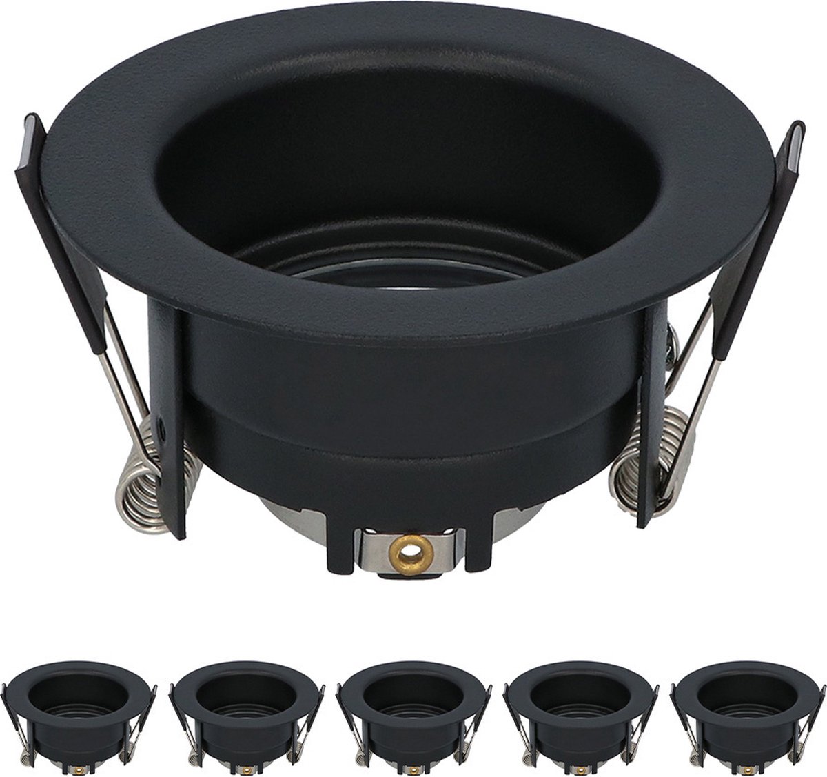 Set van 6 Rio LED inbouwspots - Verzonken armatuur - GU10 fitting ...