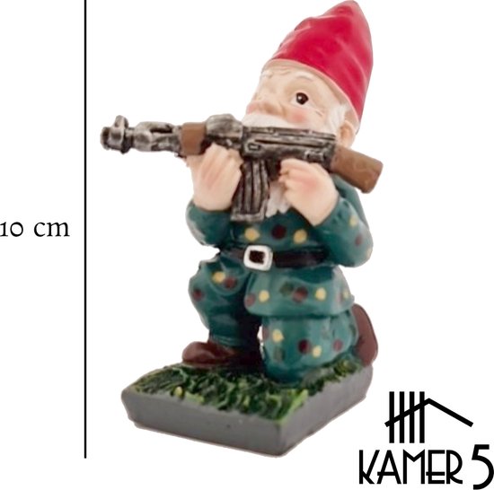 Tuinkabouter Mini Soldaatjes - Bravo, Charlie & Delta - Set 3 stuks | bol