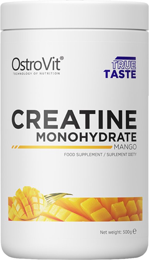Creatine - Mango - Creatine Monohydraat - 500 G - Creatine Monohydrate ...