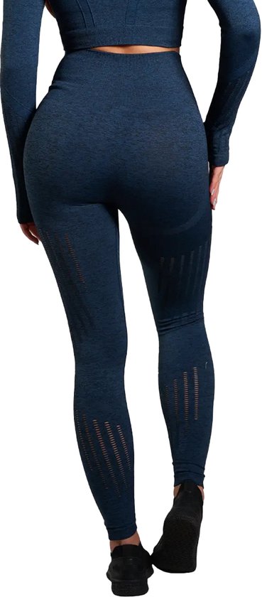 Forza fighting high wasted legging in de kleur blauw. | bol