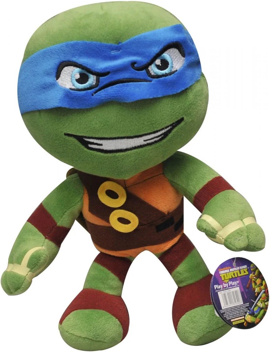 Leonardo (Blauw) Teenage Mutant Ninja Turtles Pluche Knuffel 30 cm ...
