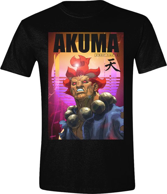 Street Fighter - Akuma T-Shirt black - XXL | bol