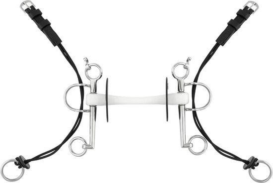 Nathe Gag Pelham 20mm Mullen Mouth Long Cheeks | bol