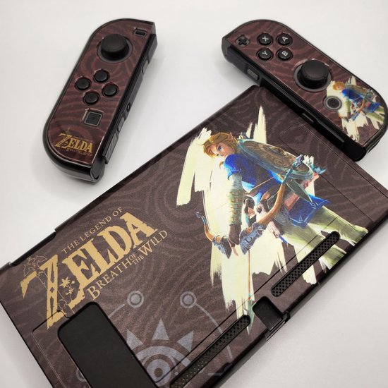 Zelda Breath of the Wild Hard Cover - Beschermhoes - Case - Nintendo ...