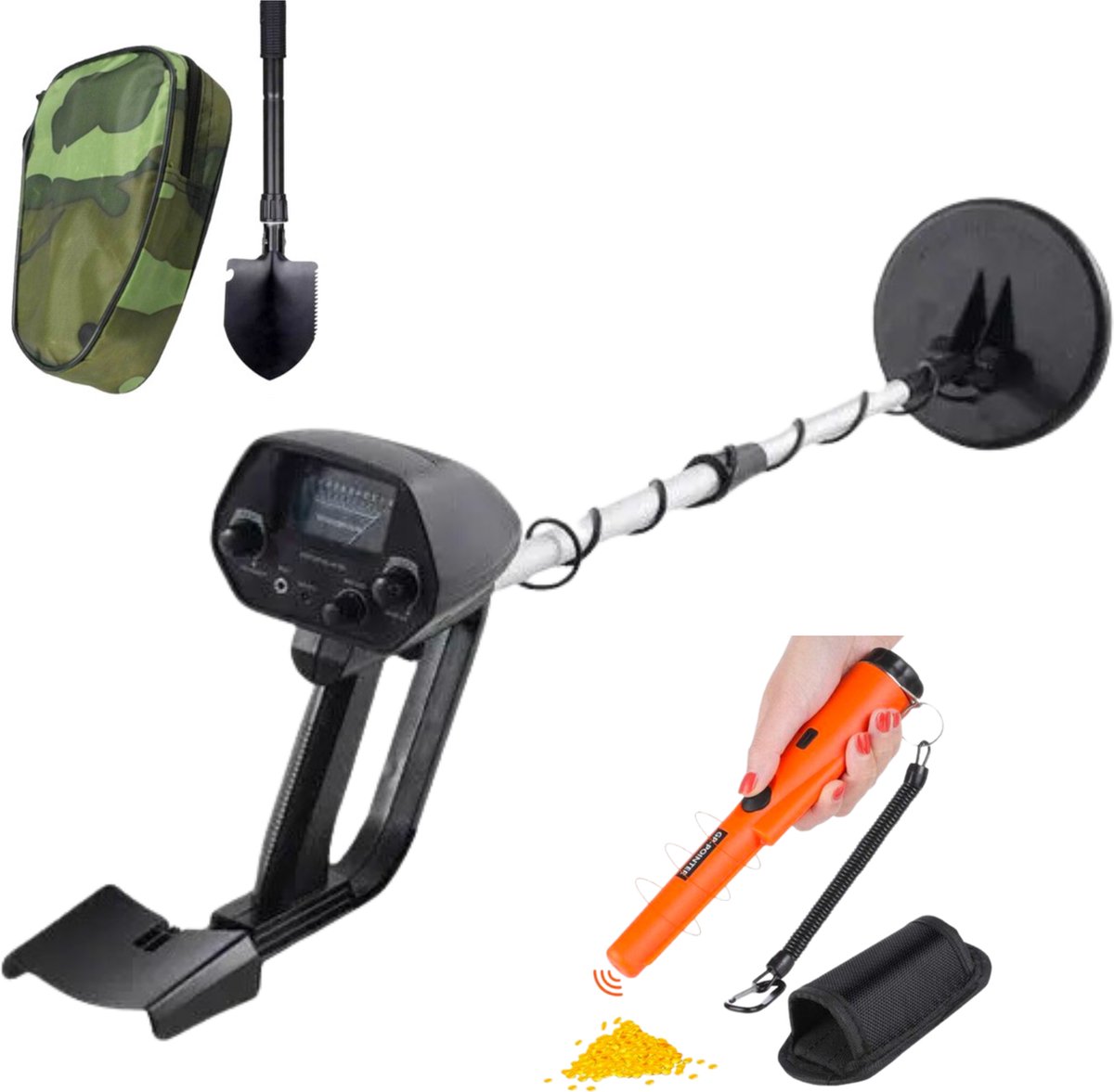 ODISUS Metaal Detector voor Goud, Munten, Sierraden ...