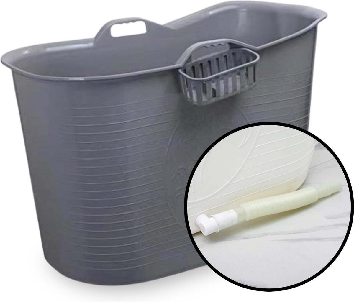 Zitbad voor Volwassenen – 3 Pack – 200L – Bath Bucket – Met Bruisballen ...