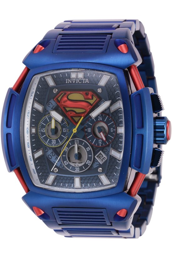 Invicta DC Comics - Superman 41298 Quartz Herenhorloge - 53mm | bol.com