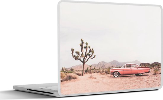Laptop sticker - 14 inch - Auto - Woestijn - Boom - Bergen - Zand ...