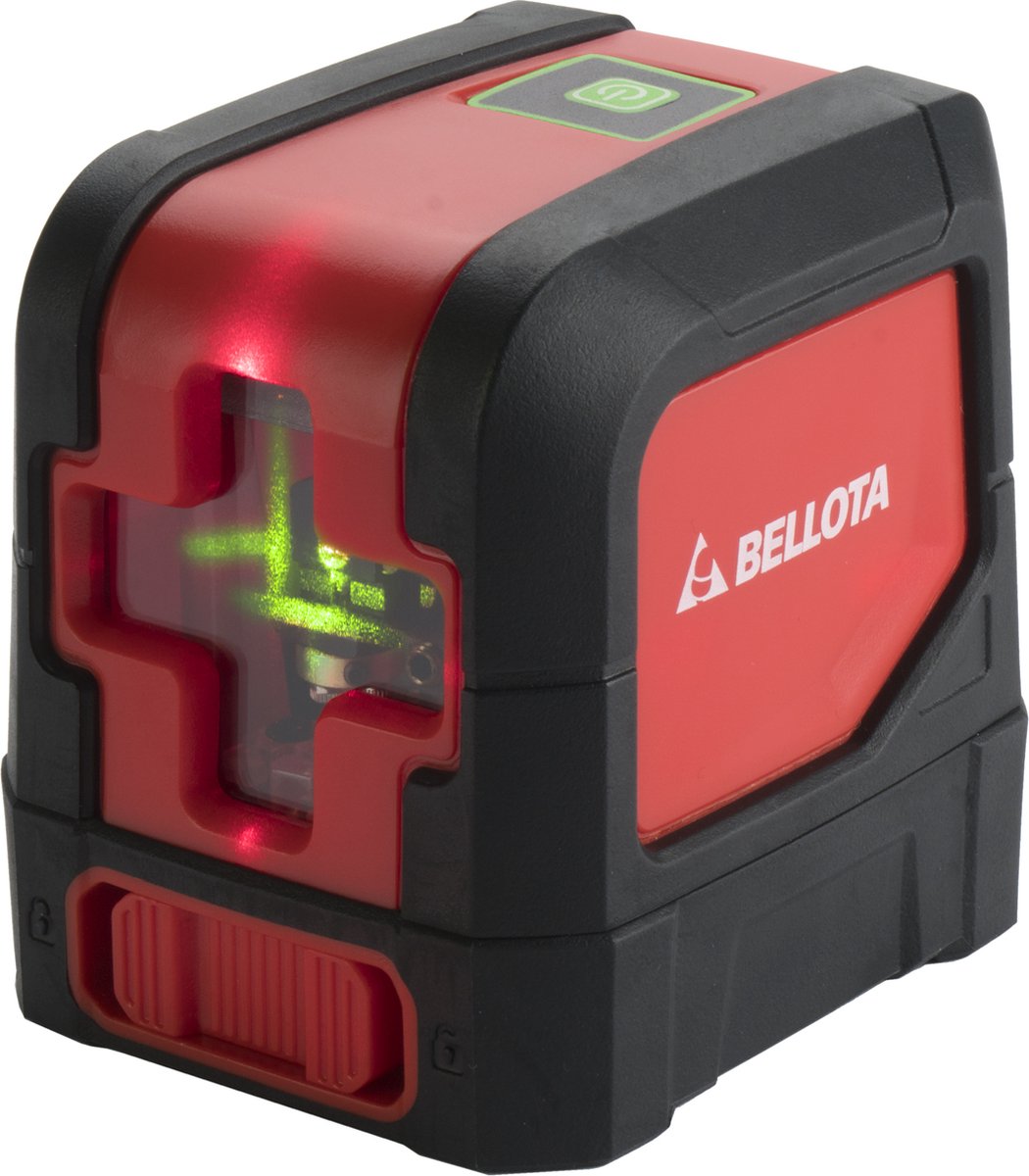 Bellota Kruislijnlaser 20m groen 2x 120º IP54 | bol