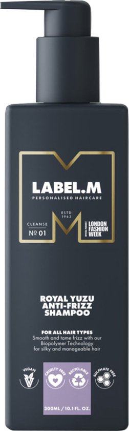 Label.m - Anti-Frizz - Shampoo - 300 ml | bol.com
