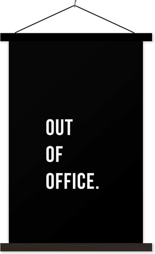 Posterhanger incl. Poster - Schoolplaat - Quotes - Out of office ...