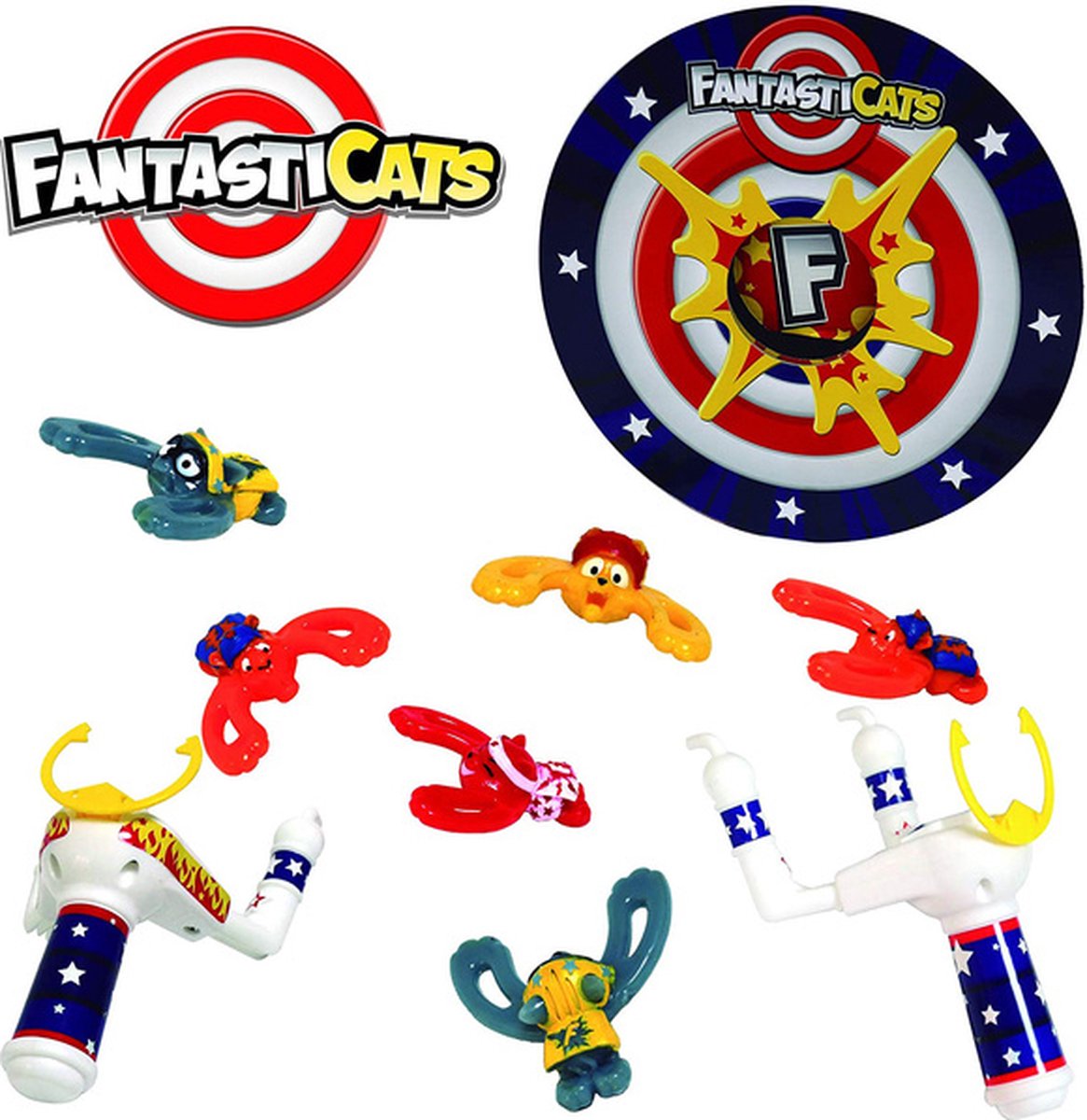 Fantasticats - Super Duel Target Set - Katapult set voor kinderen | bol.com