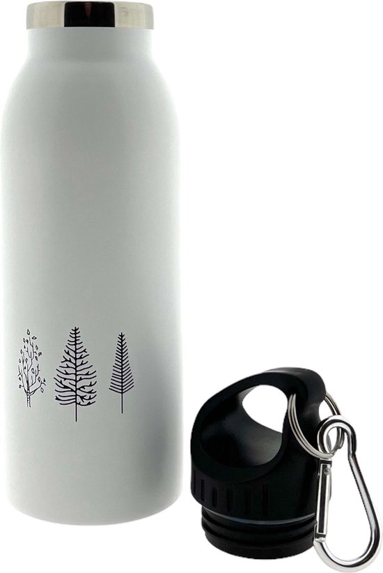 Waterfles Drinkfles - Lichtgewicht - Geïsoleerd - Dubbelwandig - RVS ...