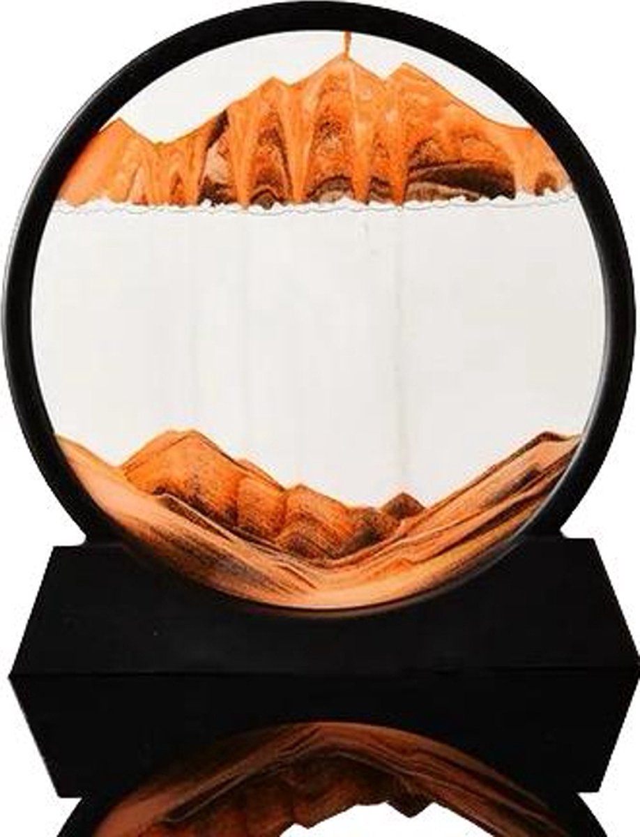 Zandkunst - Oranje/Goud - verschillende kleuren - bewegende zandkunst ...