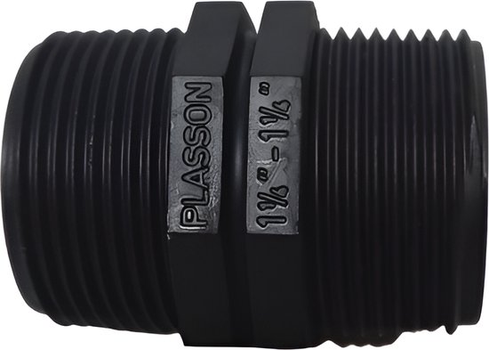 PP dubbele nippel PN6 | 1/2 t/m 2 | 3/4 x 3/4 | bol.com