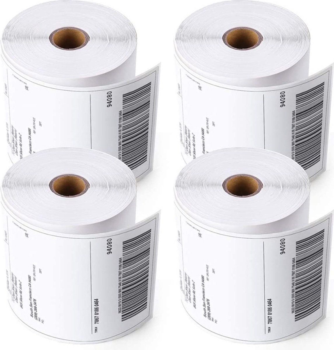 Thermal Labels - Roll Van 500 Labels - 100 mm x 150 mm - 4 x 6 - Labels ...