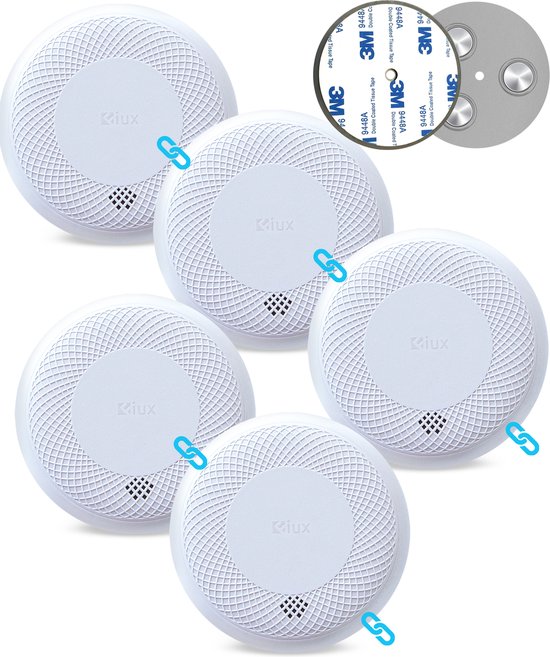 Fiux FXC-2 Détecteur combiné connectable - Détecteur de fumée et ...