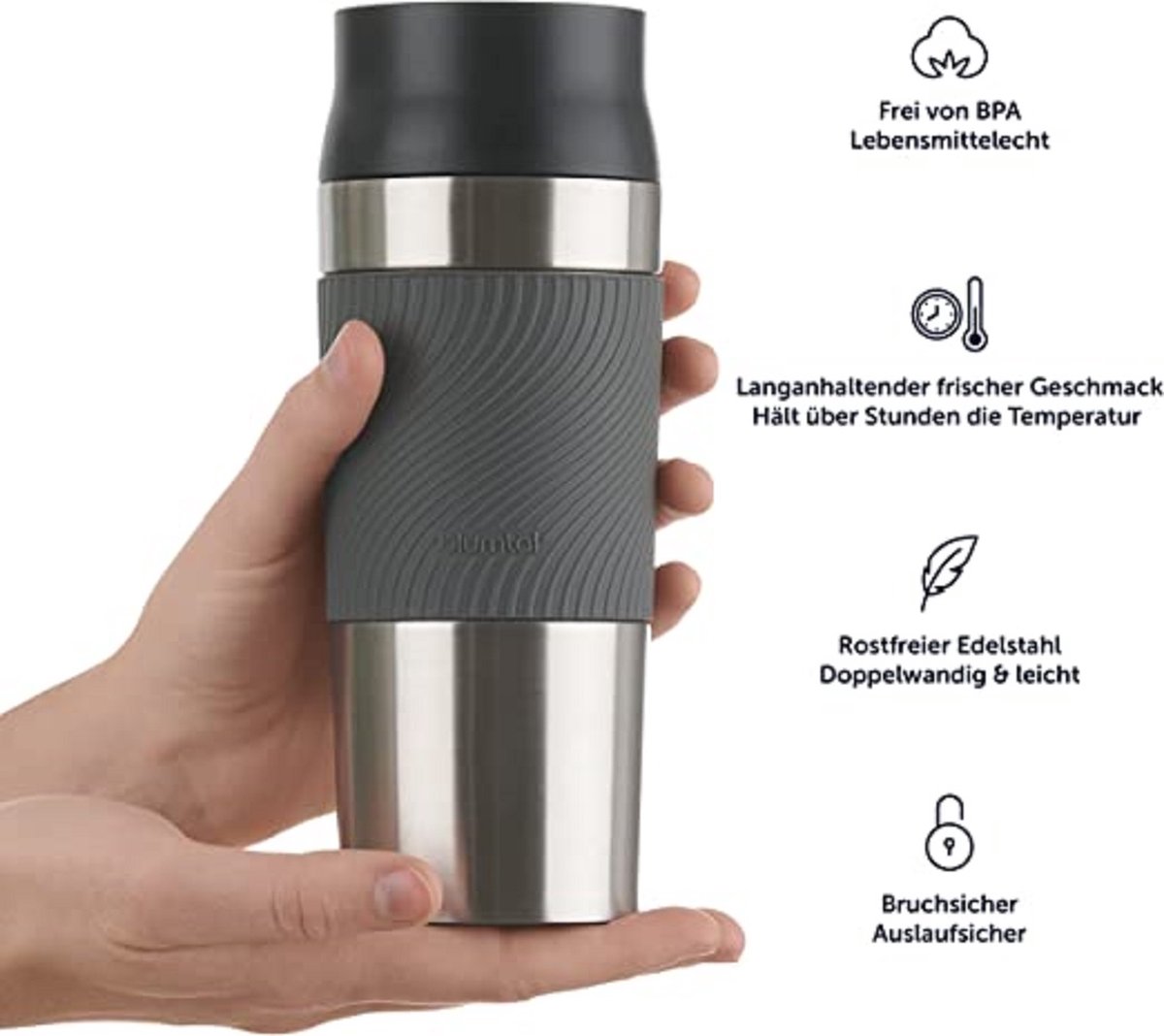 tasse thermos - Tasse à café \ acier inoxydable, double paroi ...