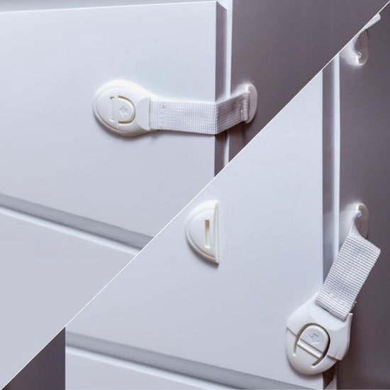 Kinderslot Kastjes - Kastbeveiliging voor Kinderen - Zelfklevend ...