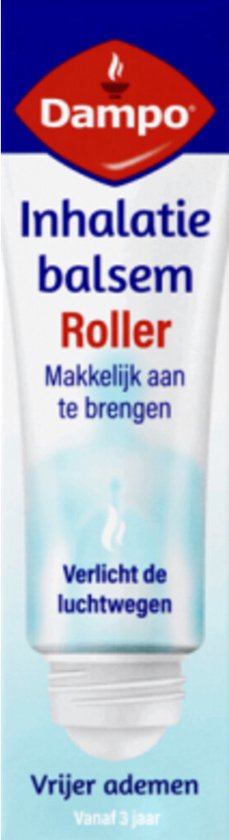 Dampo Inhalatiebalsem Roller - Verlicht de luchtwegen - Vrijer ademen ...