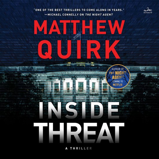 Inside Threat, Matthew Quirk | 9780063051713 | Boeken | bol