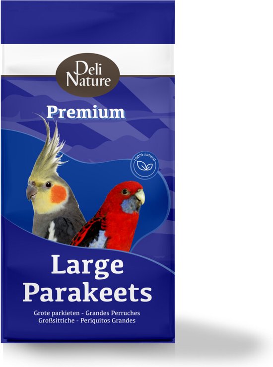 10x Deli Nature Premium Grote Parkiet 1 kg | bol