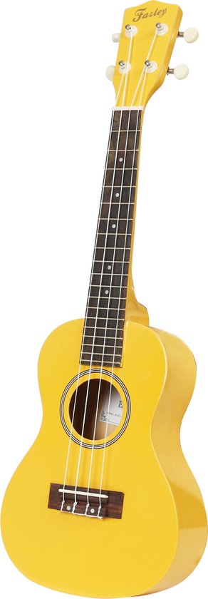 Fazley K23Y-W concert ukelele geel | bol