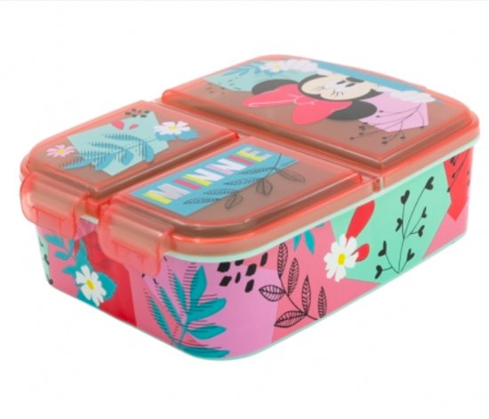 Minnie Mouse 3 vaks brooddoos / broodtrommel | bol.com