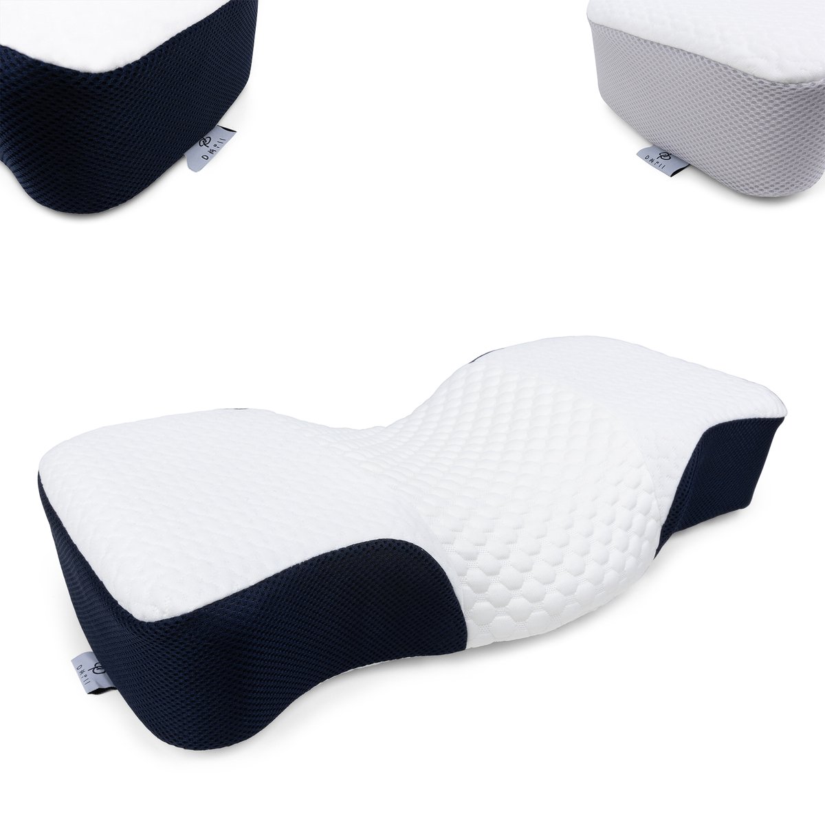 DMPII Anti Snurk Kussen met twee hoezen – Orthopedisch hoofdkussen ...