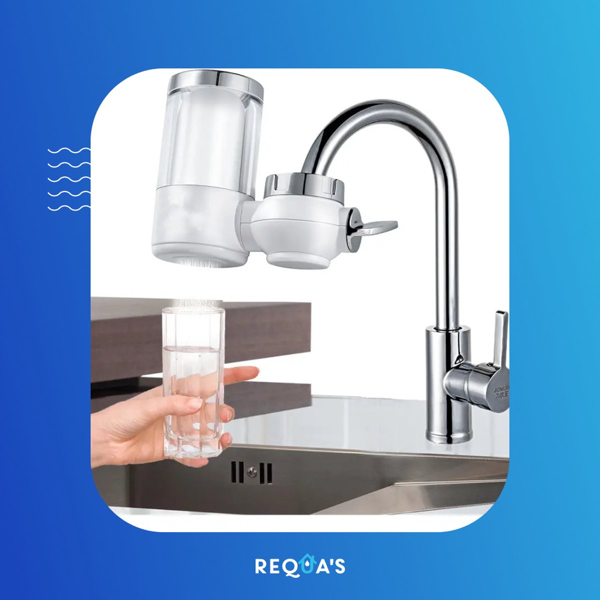 Waterfilter | Wit | Kraanfilter | Keramisch filter | Tapwater ...