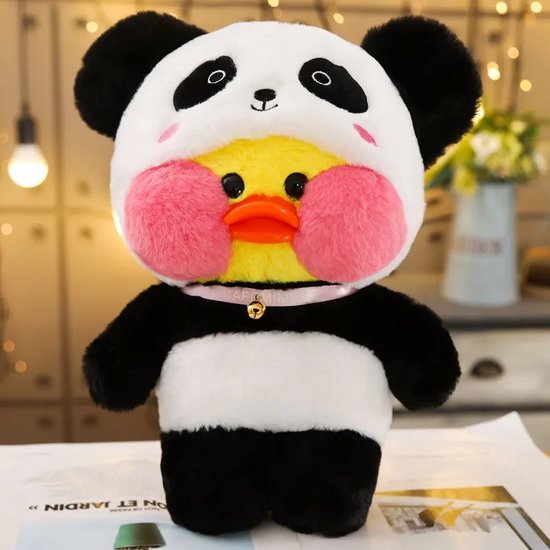 Klikkopers® - Paper Duck knuffel - Panda Editie - 30 cm - Paper Duck ...