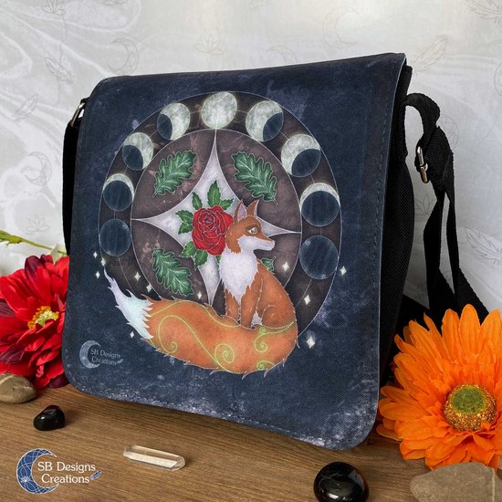 Vos Krachtdier Kleine Schoudertas Vierkant - Spirit Animals ...