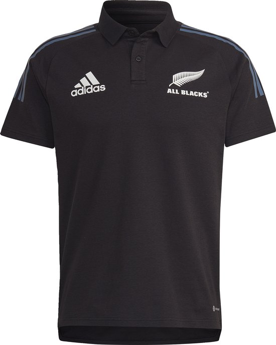adidas Performance All Blacks Rugby Poloshirt - Heren - Zwart - L | bol.com