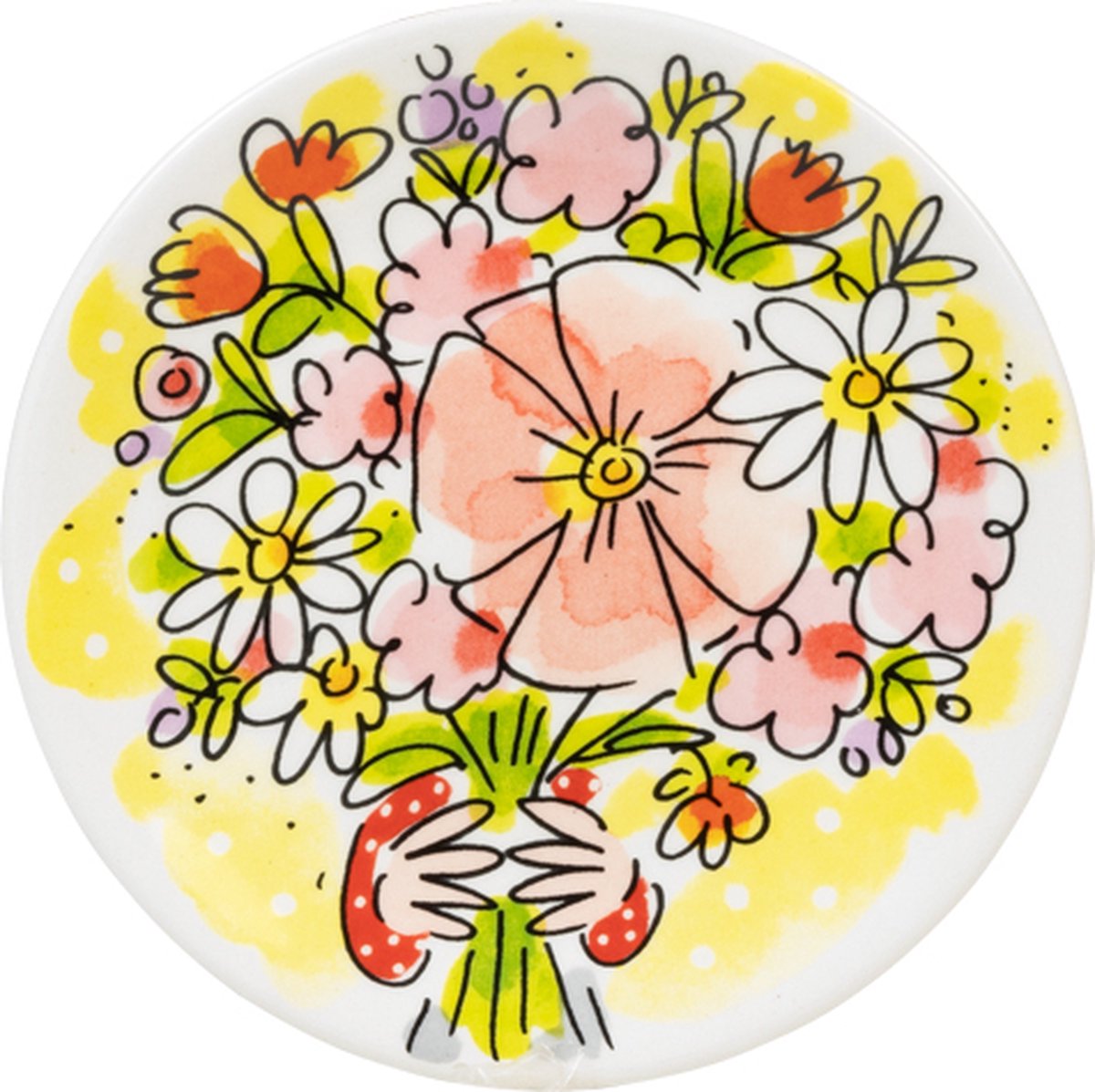 Blond Amsterdam, Specials, Mom: Bord 12cm Flower | bol