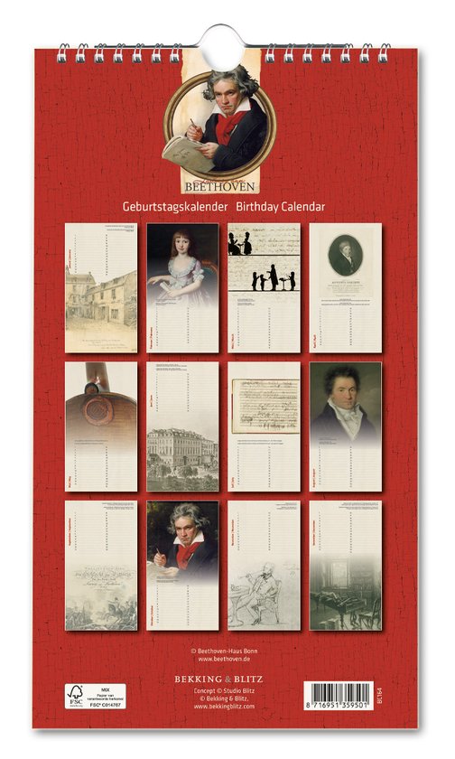 Bekking & Blitz – Verjaardagskalender – Kunstkalender – Museumkalender ...