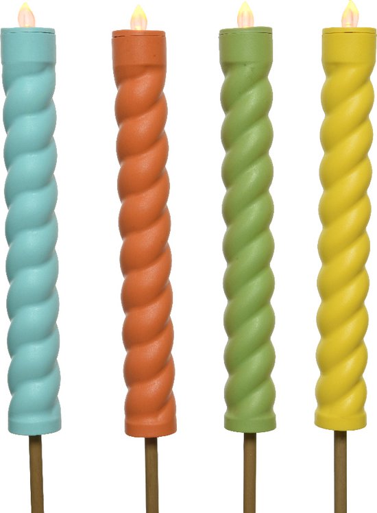 Lumineo Solar fakkel kunststof dia4-H90cm- verkrijgbaar in ...