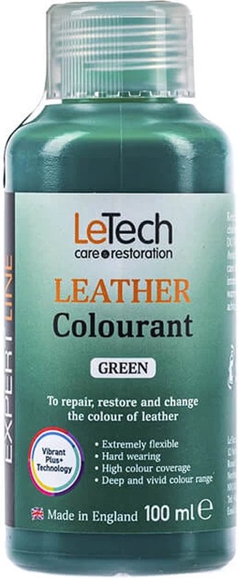 LeTech Leather Colorant GROEN (100ml) - leerverf - lederverf ...