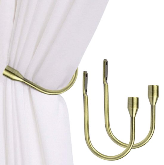 Home2go - Gordijn Embrasse Haak - Gordijnhouder - Embrasse Beugel ...